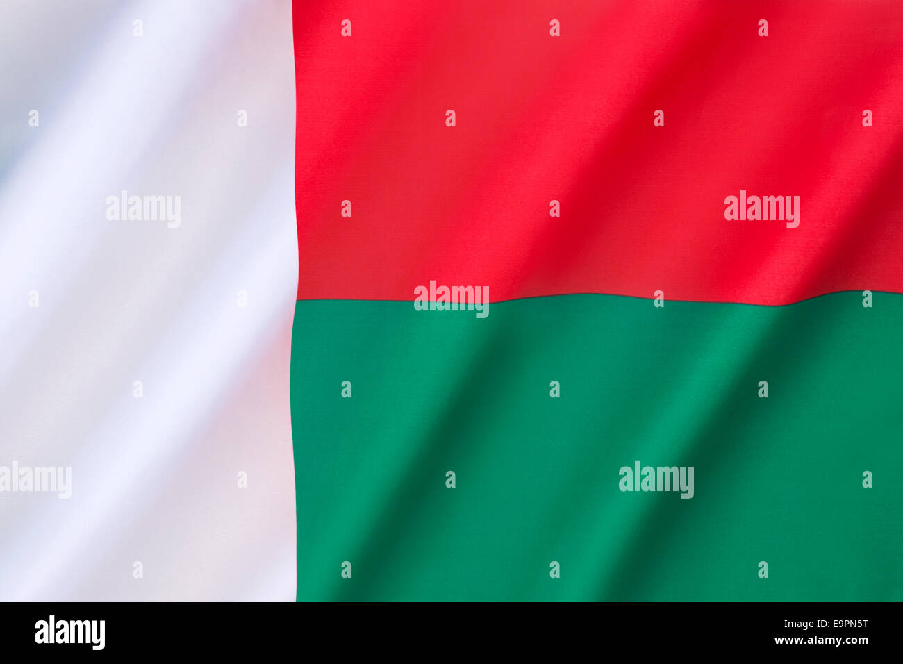 Madagascar flag hi-res stock photography and images - Alamy