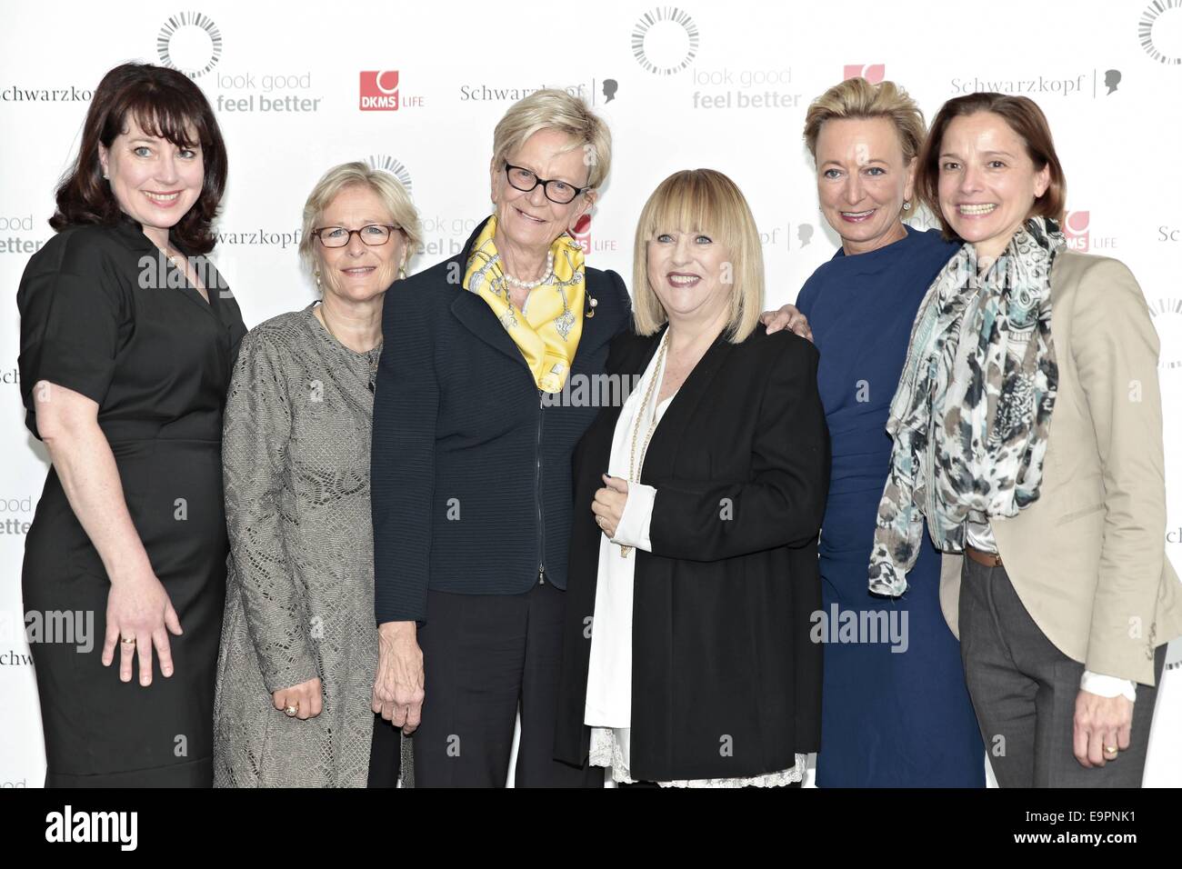 Celebrities attending the DKMS LIFE Charity Ladies Lunch at Folkwang ...