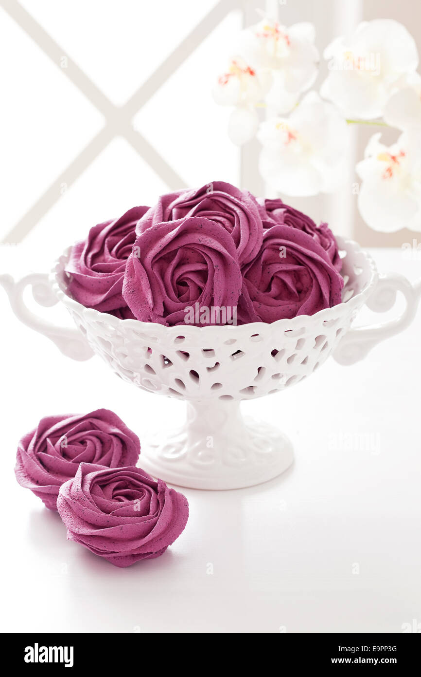 Closeup homemade white marshmallow hi-res stock photography and images ...