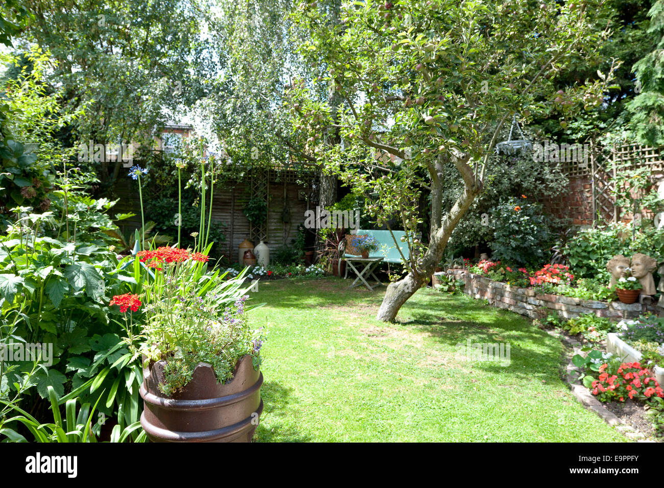 Back garden hi-res stock photography and images - Alamy