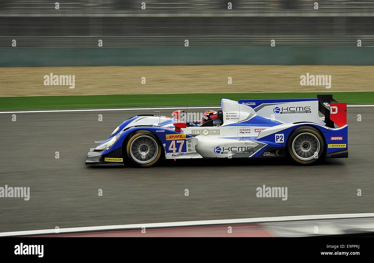 Shanghai, China. 31st October, 2014. KCMG Hong Kong, Oreca 03R - Nissan ...