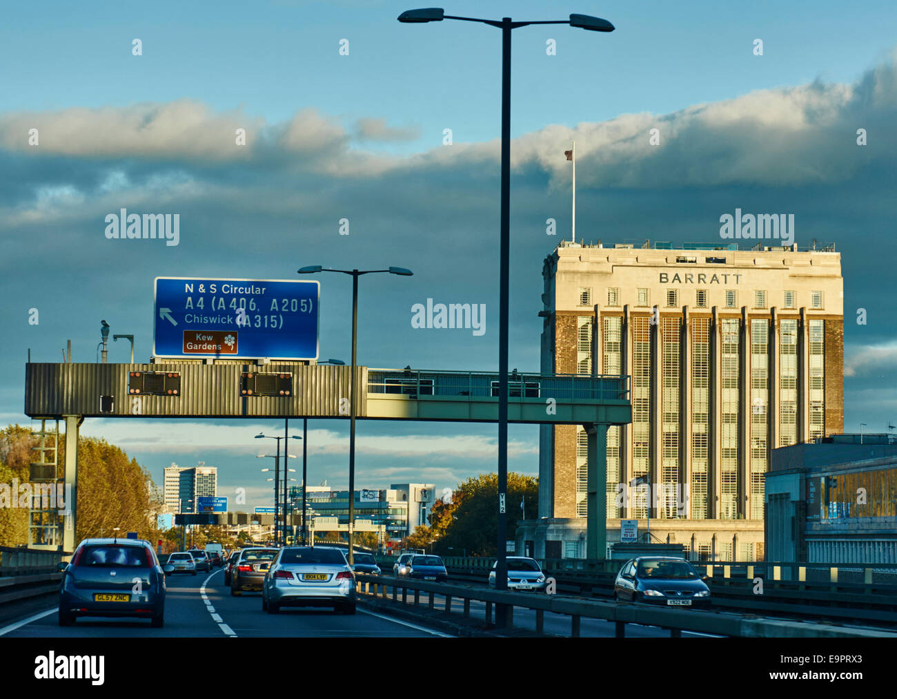 M4 motorway in chiswick, london hi-res stock photography and images - Alamy