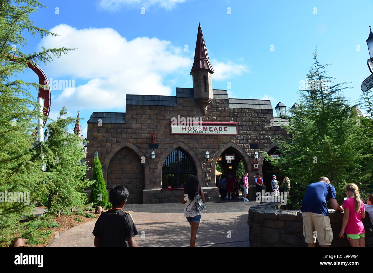 Hogsmeade Station inside the Wizarding World Of Harry Potter at ...