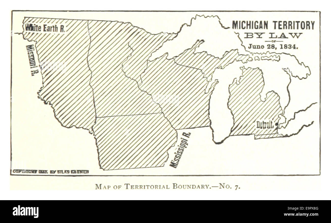 This 1884 map by Farmer depicts the territorial boundaries of the ...