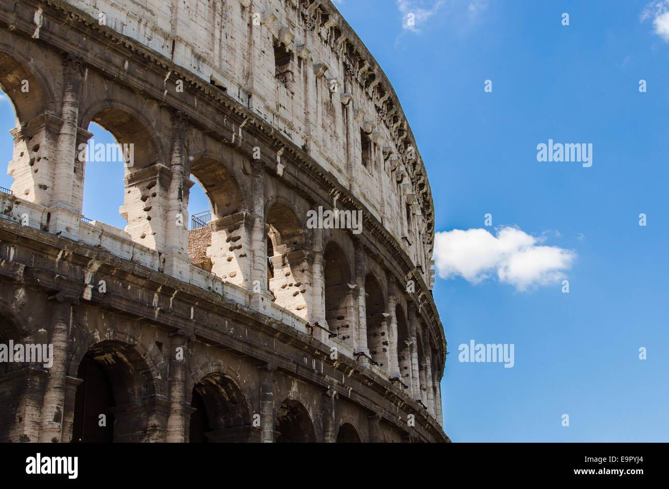 Rome - The Colosseum or Coliseum, also known as the Flavian ...