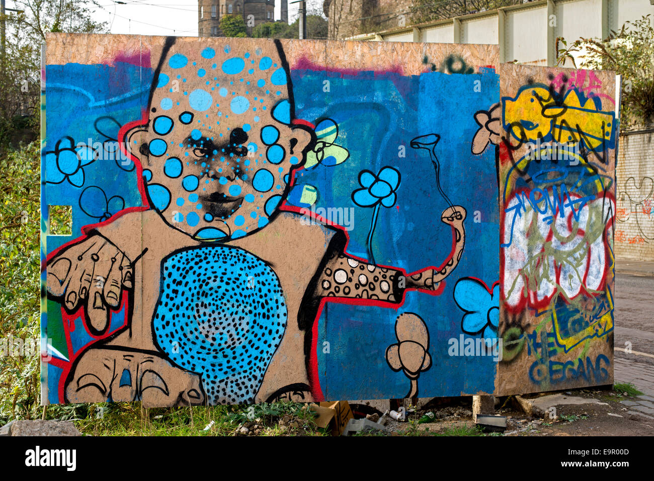 Strange graffiti hi-res stock photography and images - Alamy