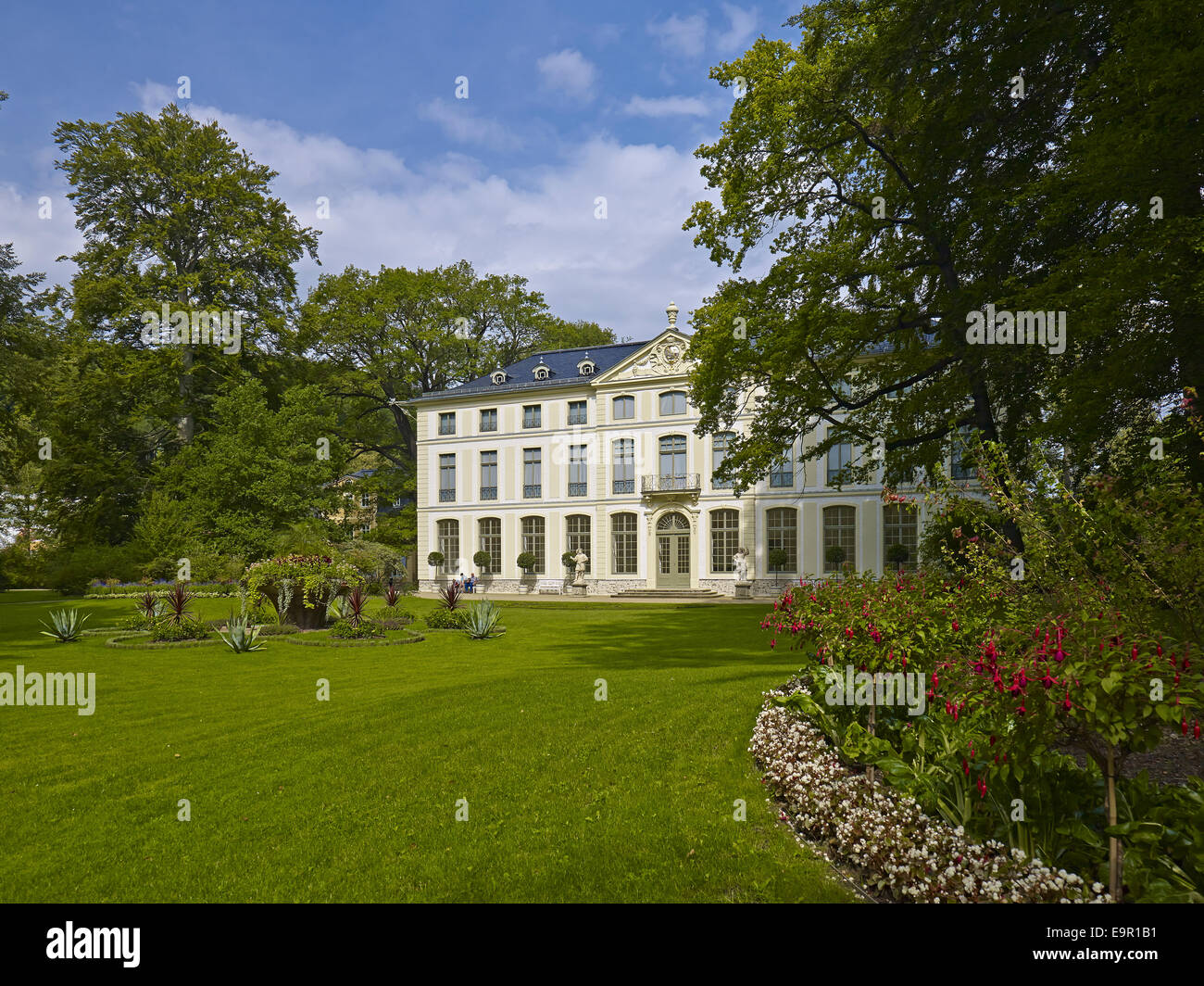 Summer palais Greiz, Thuringia, Germany Stock Photo - Alamy