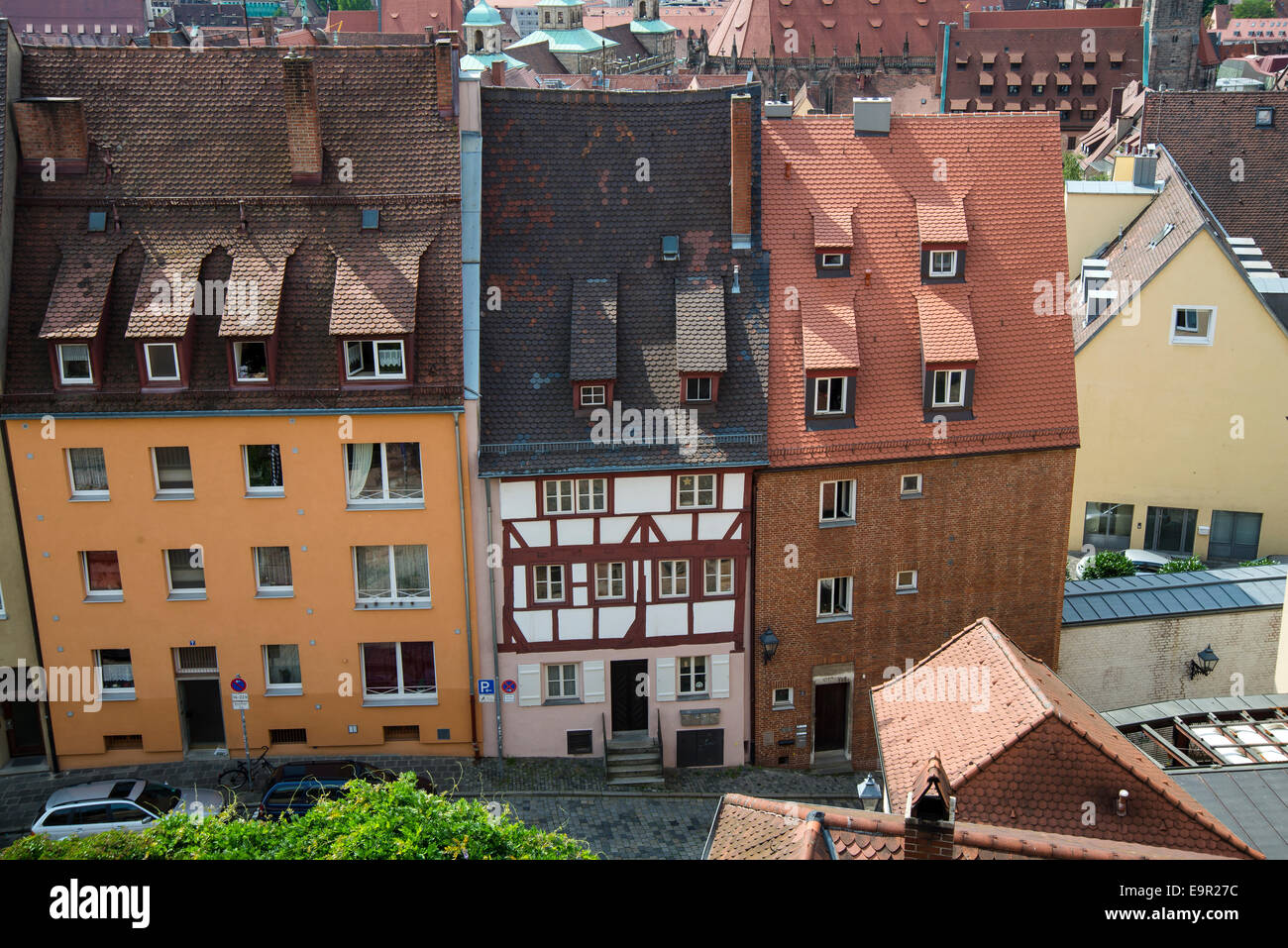 Nuremberg medieval building hi-res stock photography and images - Alamy