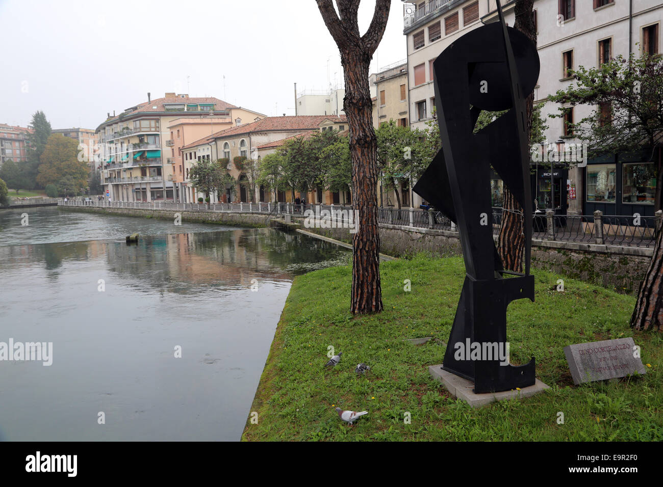 Treviso italy canal hi-res stock photography and images - Alamy