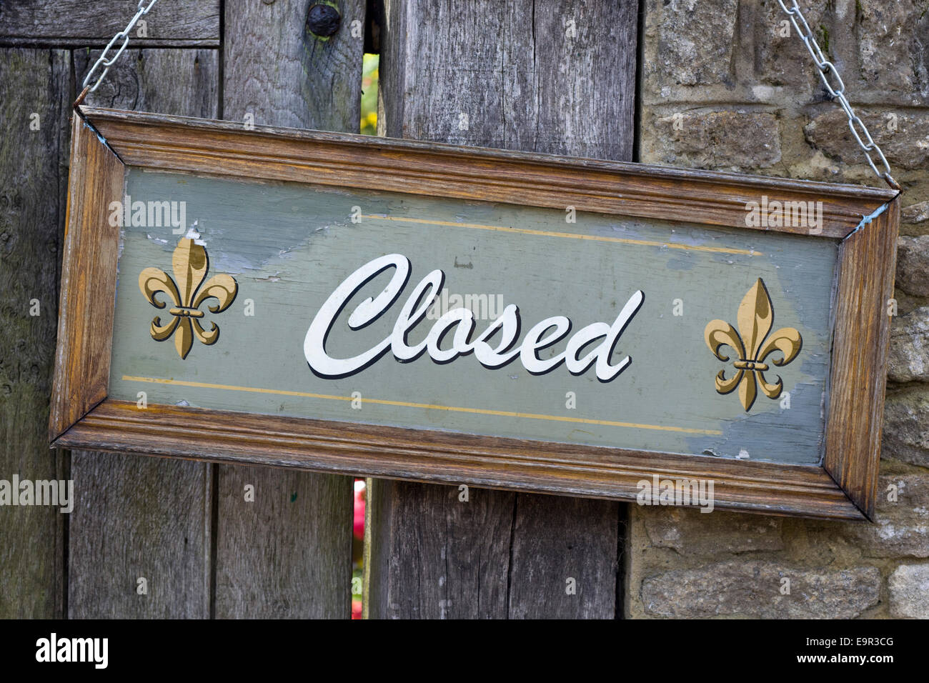 Cafe closed sign hi-res stock photography and images - Alamy