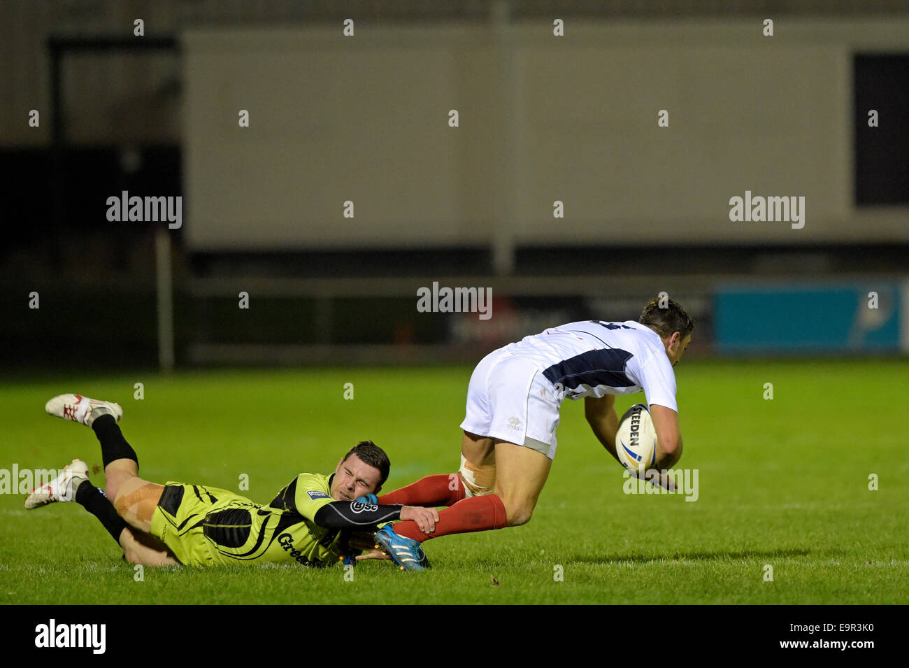 Galashiels, UK. 31 Oct 2014. European Championship Rugby League ...