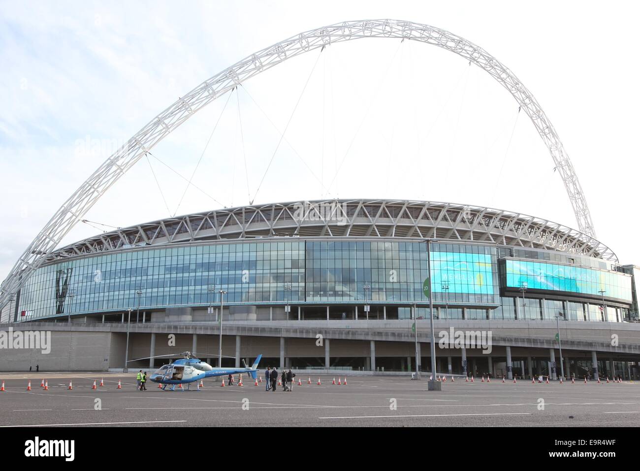 A helicopter stunt is used as part of the filming for 24 TV series at ...