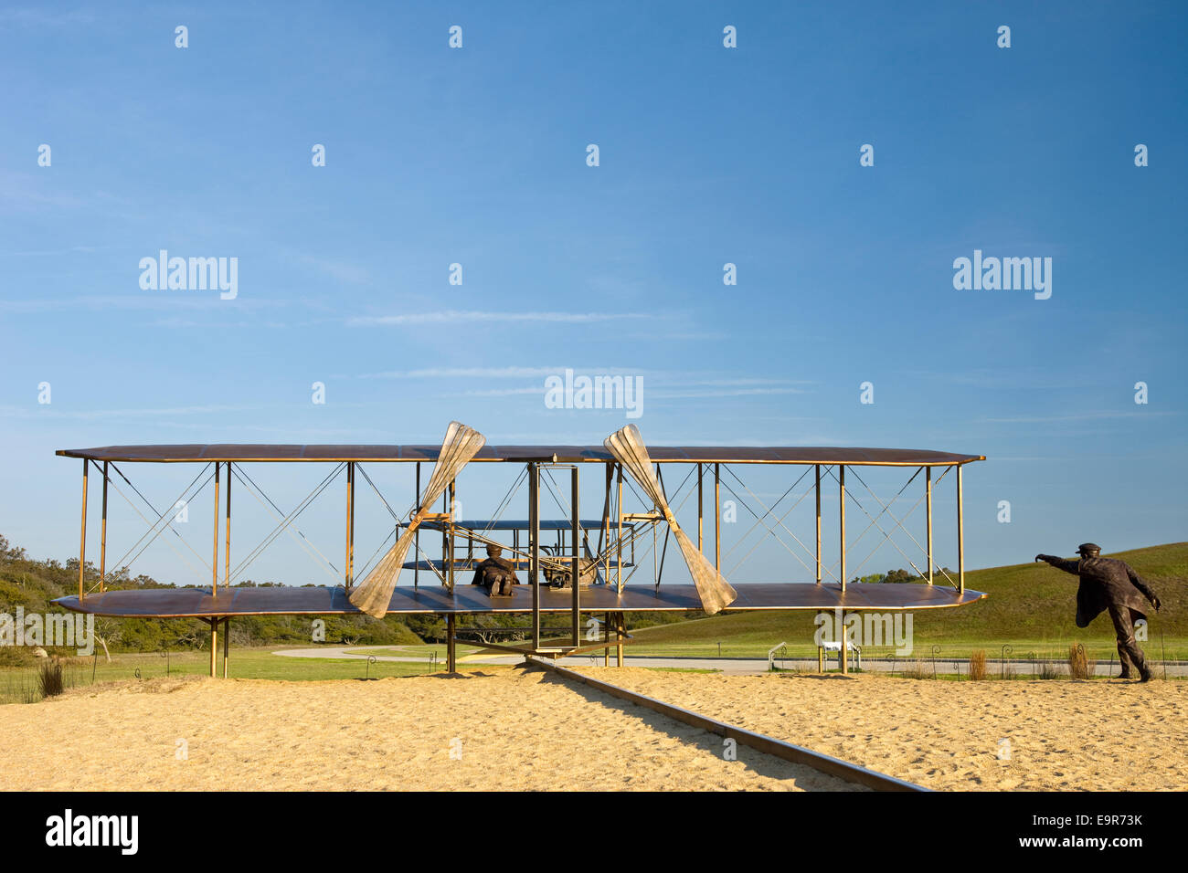 Wright brothers plane color hi-res stock photography and images - Alamy