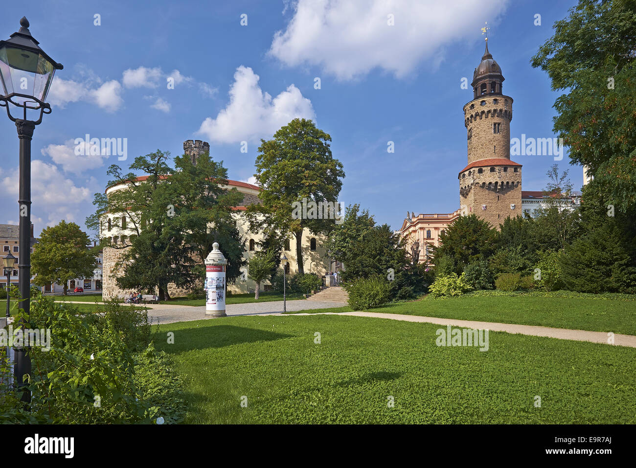 Reichenbach tower and Kaisertrutz in Görlitz, Germany Stock Photo - Alamy