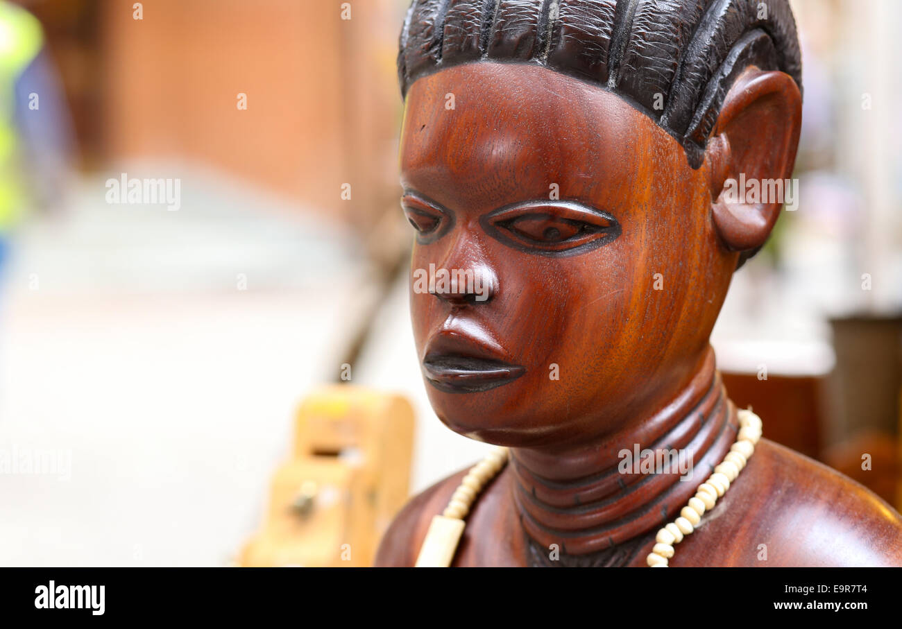 Wood carving female figure hi-res stock photography and images - Alamy