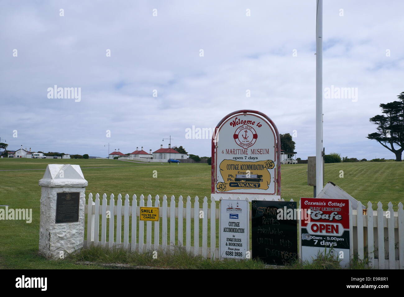 pilot station and maritime museum at low head in north east tasmania ...