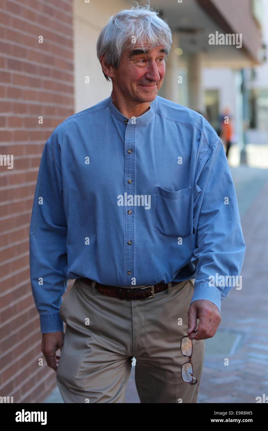 Sam Waterston out and about in Beverly Hills Featuring: Sam Waterson ...