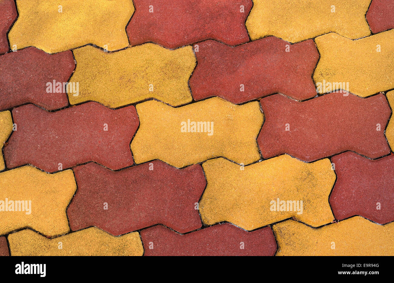 Brick road background Stock Photo - Alamy