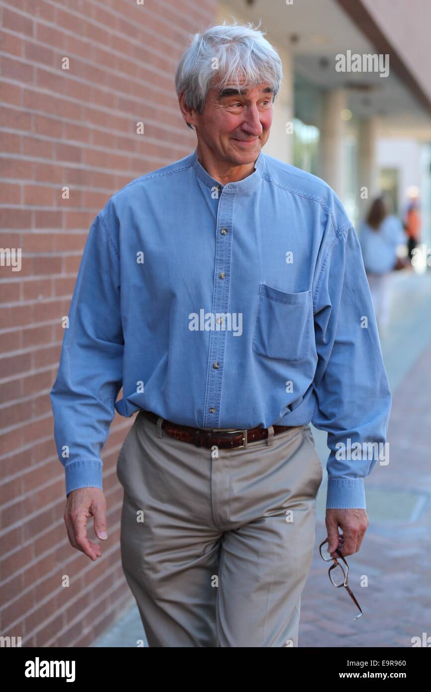 Sam Waterston out and about in Beverly Hills Featuring: Sam Waterson ...