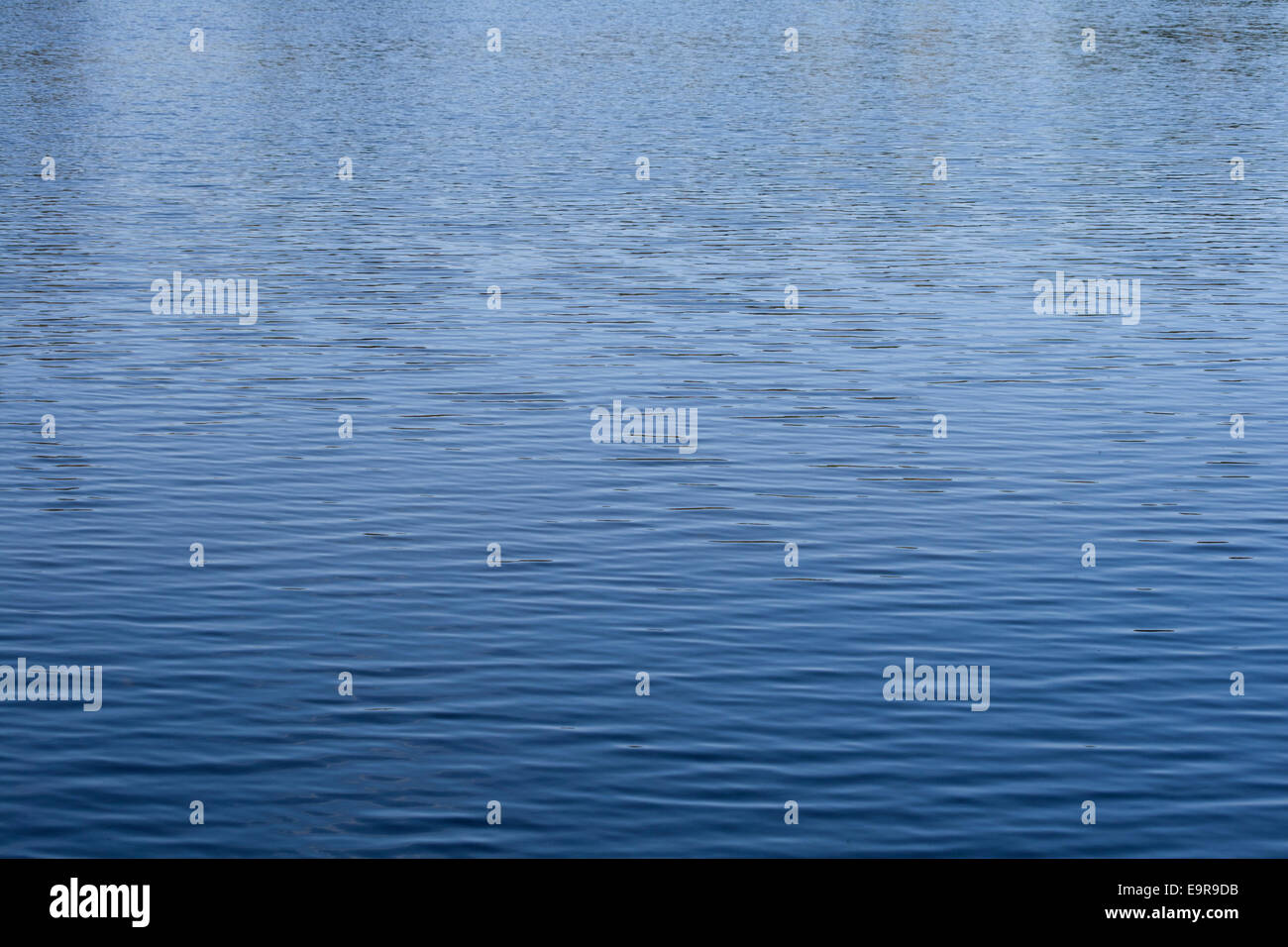 Blue Water waves Stock Photo - Alamy