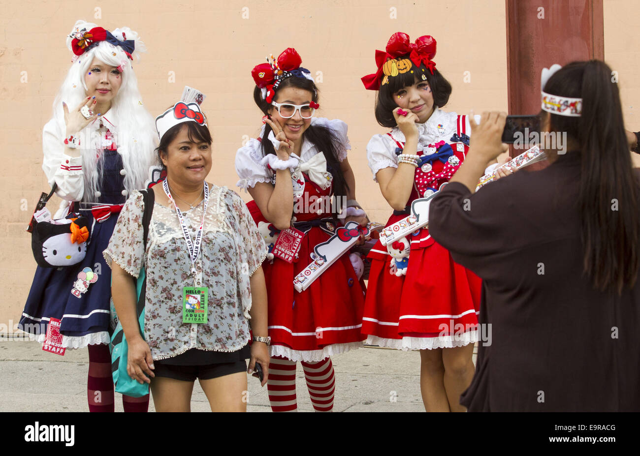 Los Angeles, California, USA. 31st Oct, 2014. The Hello Kitty Con 2014 ...