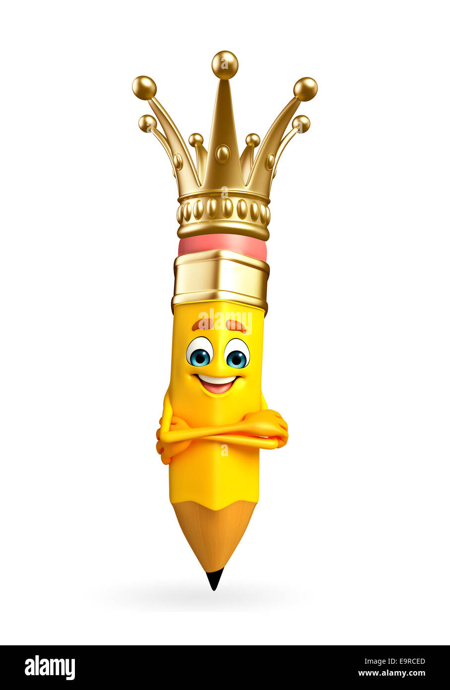 Pencil crown hi-res stock photography and images - Alamy