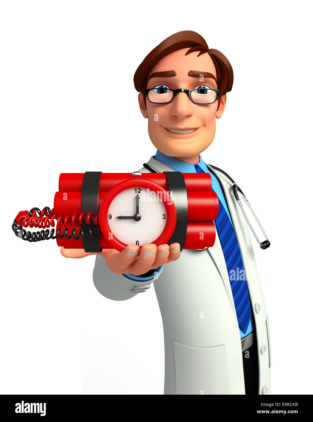 Illustration heart bomb hi-res stock photography and images - Alamy