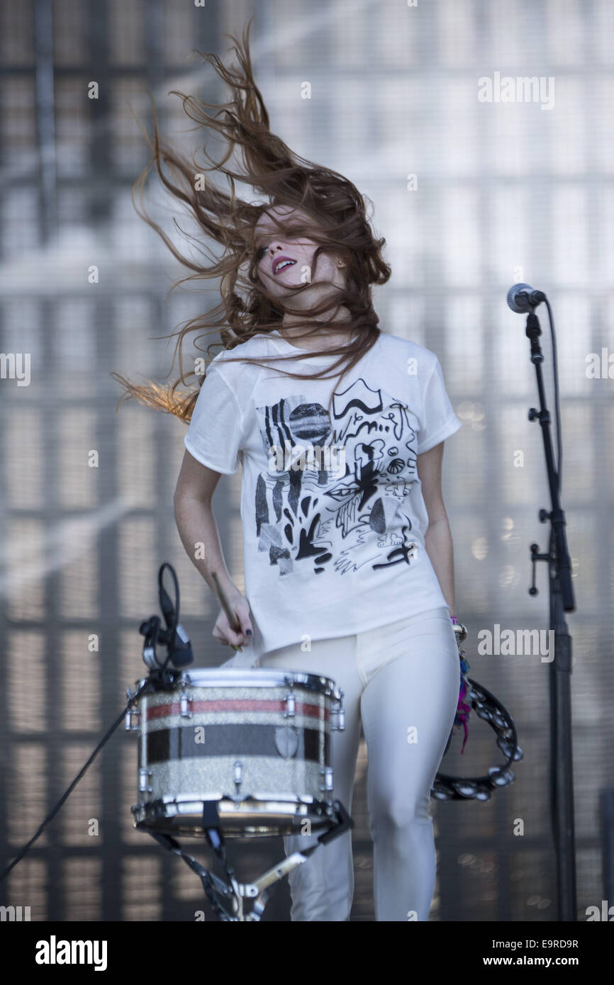 New Orleans, Louisiana, USA. 31st Oct, 2014. ROYAL TEETH performs as ...