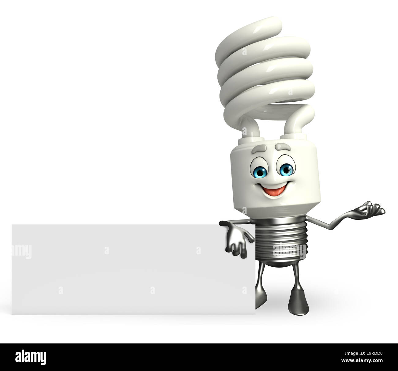 Cartoon Character Light Bulb Display High Resolution Stock Photography ...