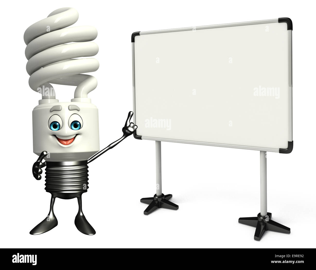 Cartoon character light bulb display Cut Out Stock Images & Pictures ...