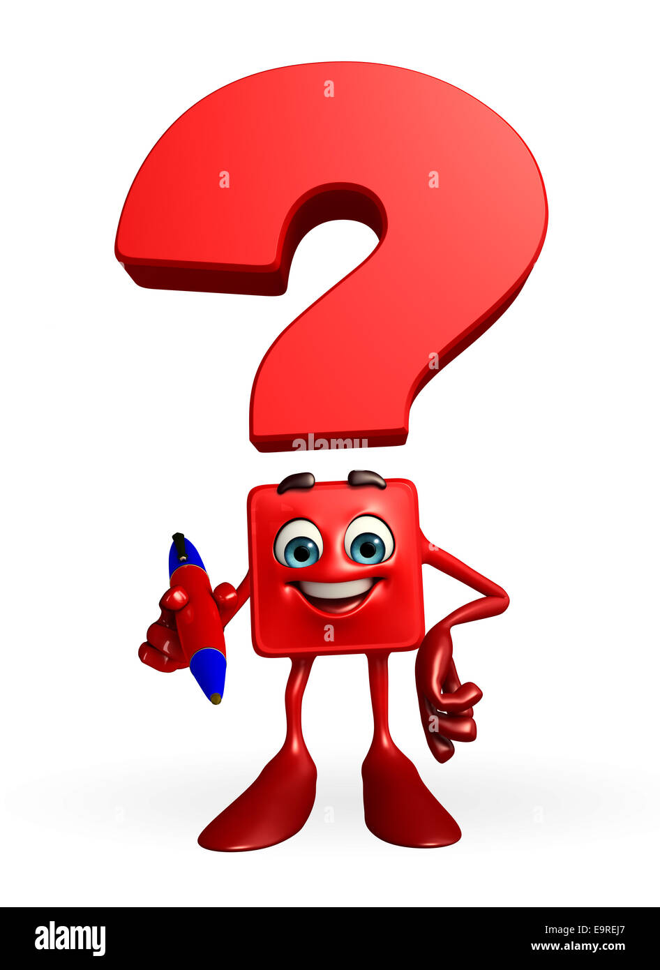 Pen question mark hi-res stock photography and images - Alamy