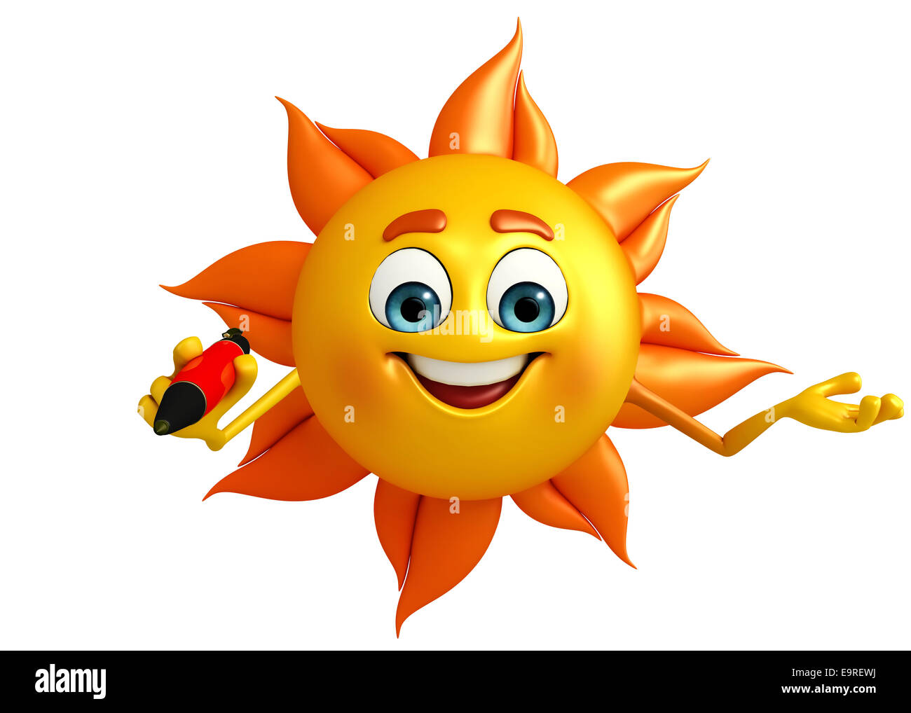 Cartoon pen character hi-res stock photography and images - Alamy