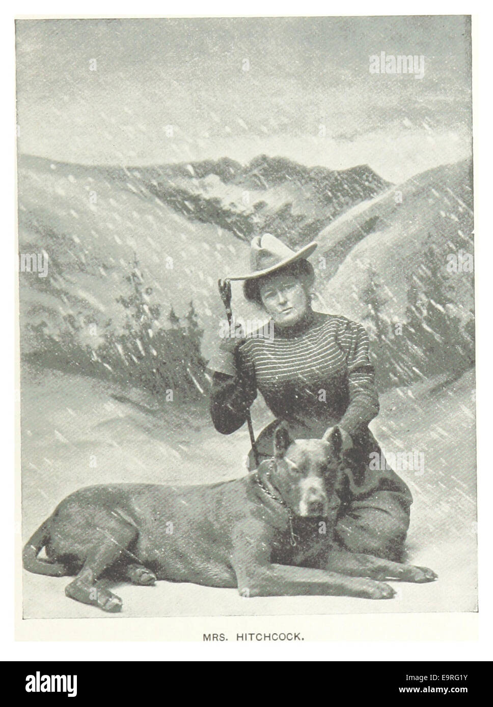 A 1899 reference to Mrs. Hitchcock in Hitchcock's work, providing ...