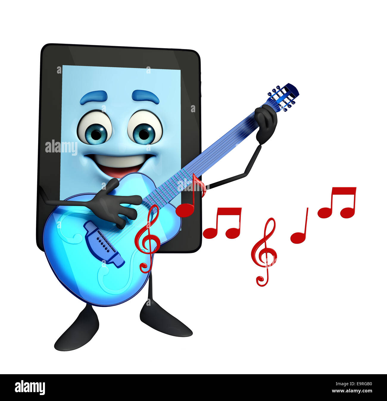 Cartoon character tab guitar hi-res stock photography and images - Alamy