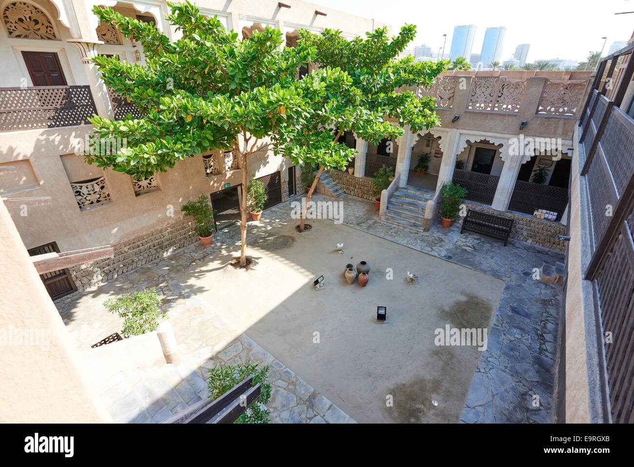 Courtyard Within The Architectural Heritage Department Building Al ...