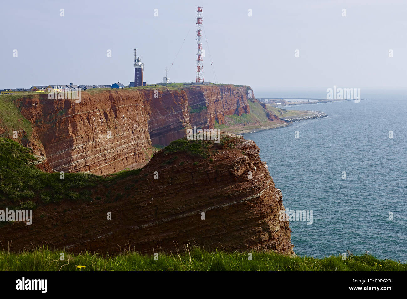 Western cliffs of Helgoland, Germany Stock Photo - Alamy