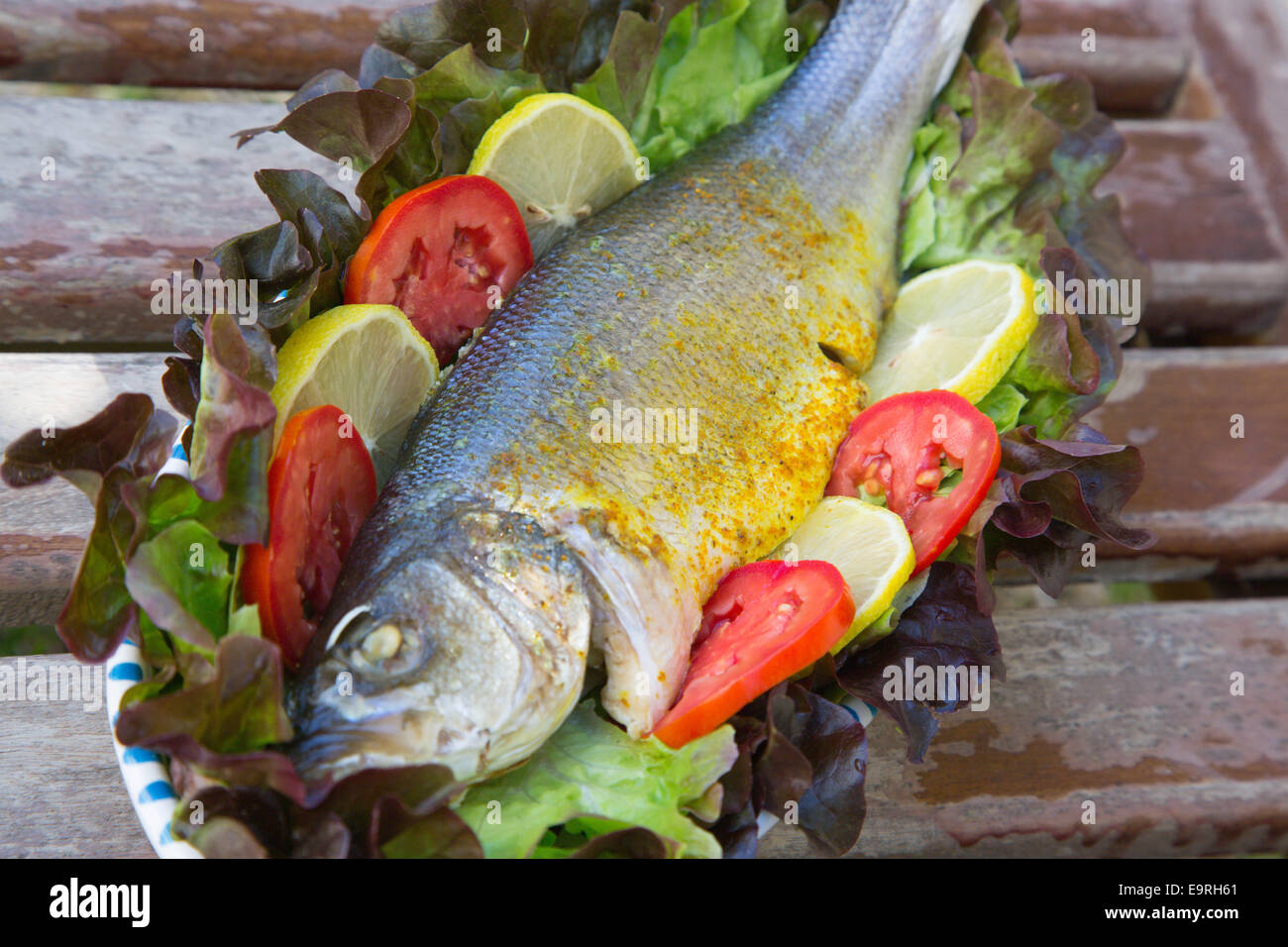 Salted sea bass hi-res stock photography and images - Alamy