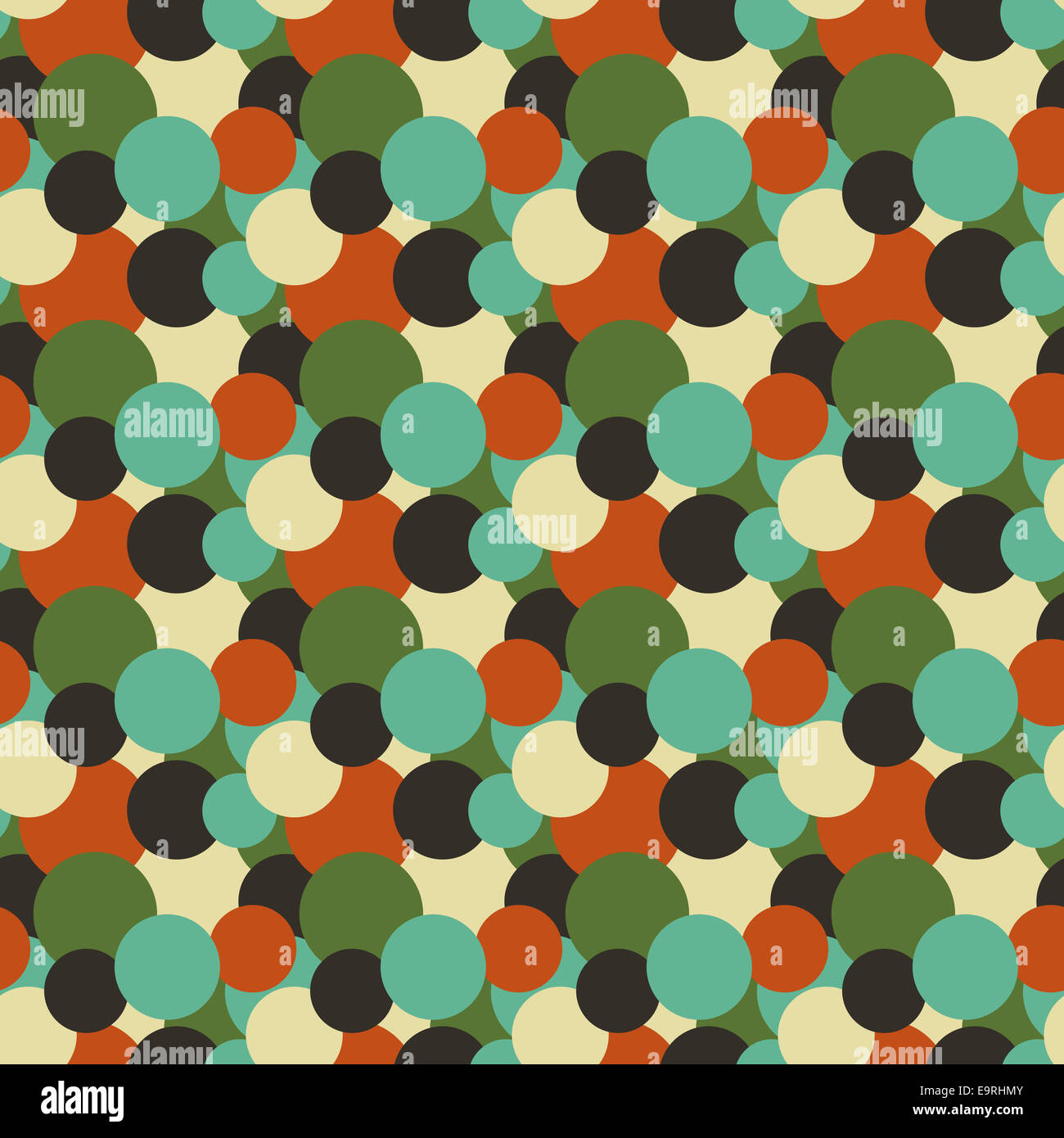 Circles background. Seamless pattern made of colorful round shapes ...