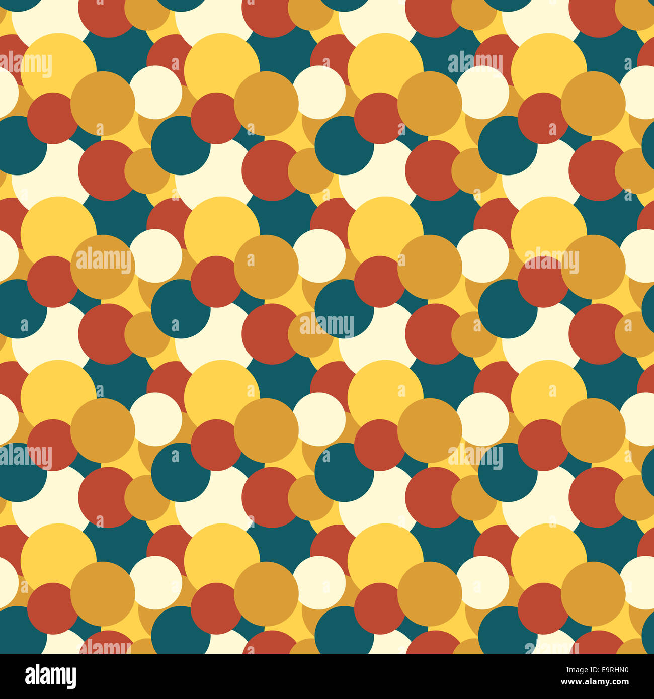 Circles background. Seamless pattern made of colorful round shapes ...