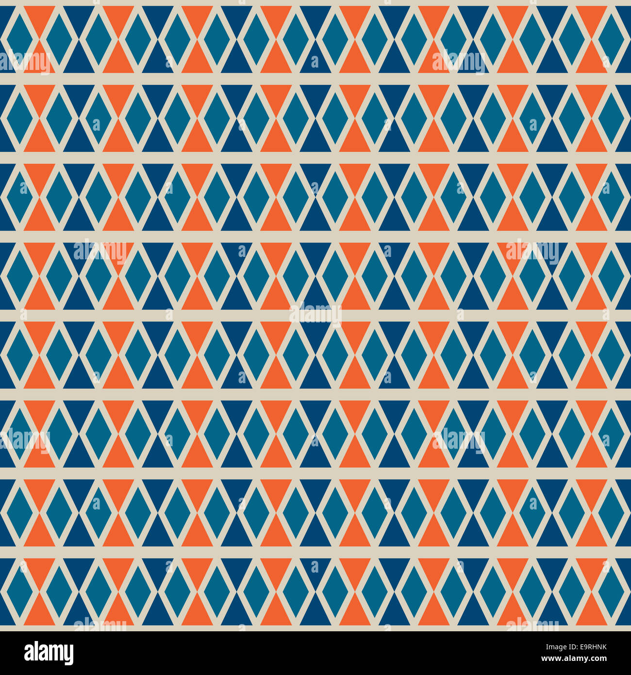 Seamless pattern made of colorful rhombus Stock Photo - Alamy