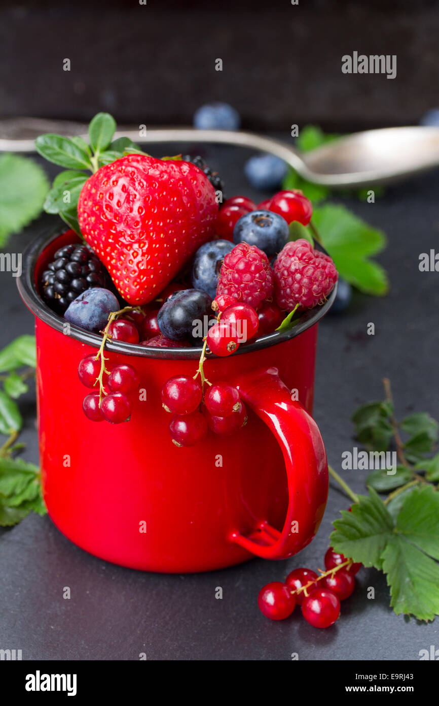 set of fresh berries Stock Photo - Alamy