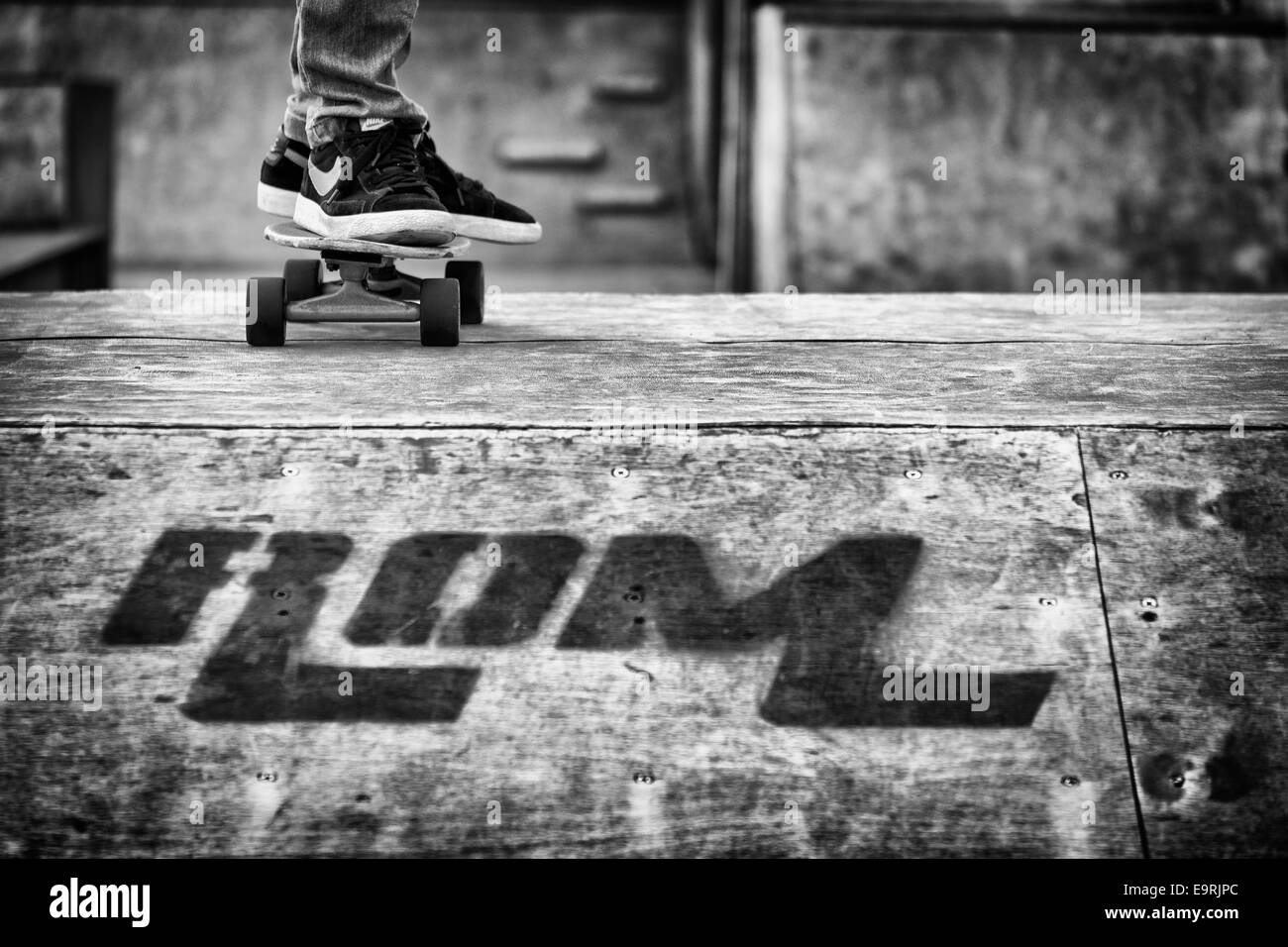 Logo rom Black and White Stock Photos & Images - Alamy