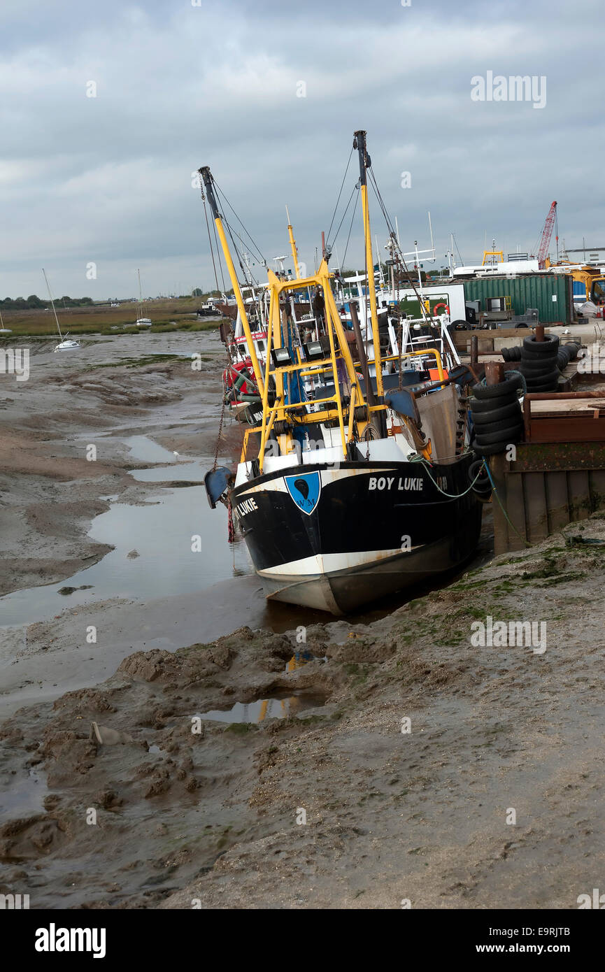 Cockle boats at Old Leigh, Leigh-on-Sea, Essex, England, United Kingdom ...
