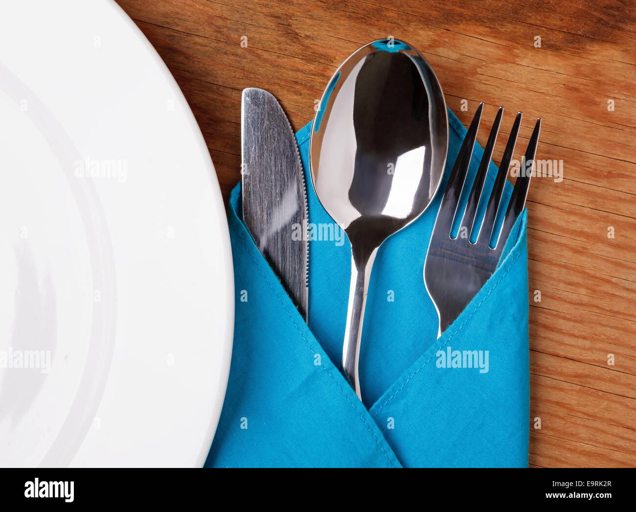 Top view fork on hi-res stock photography and images - Alamy