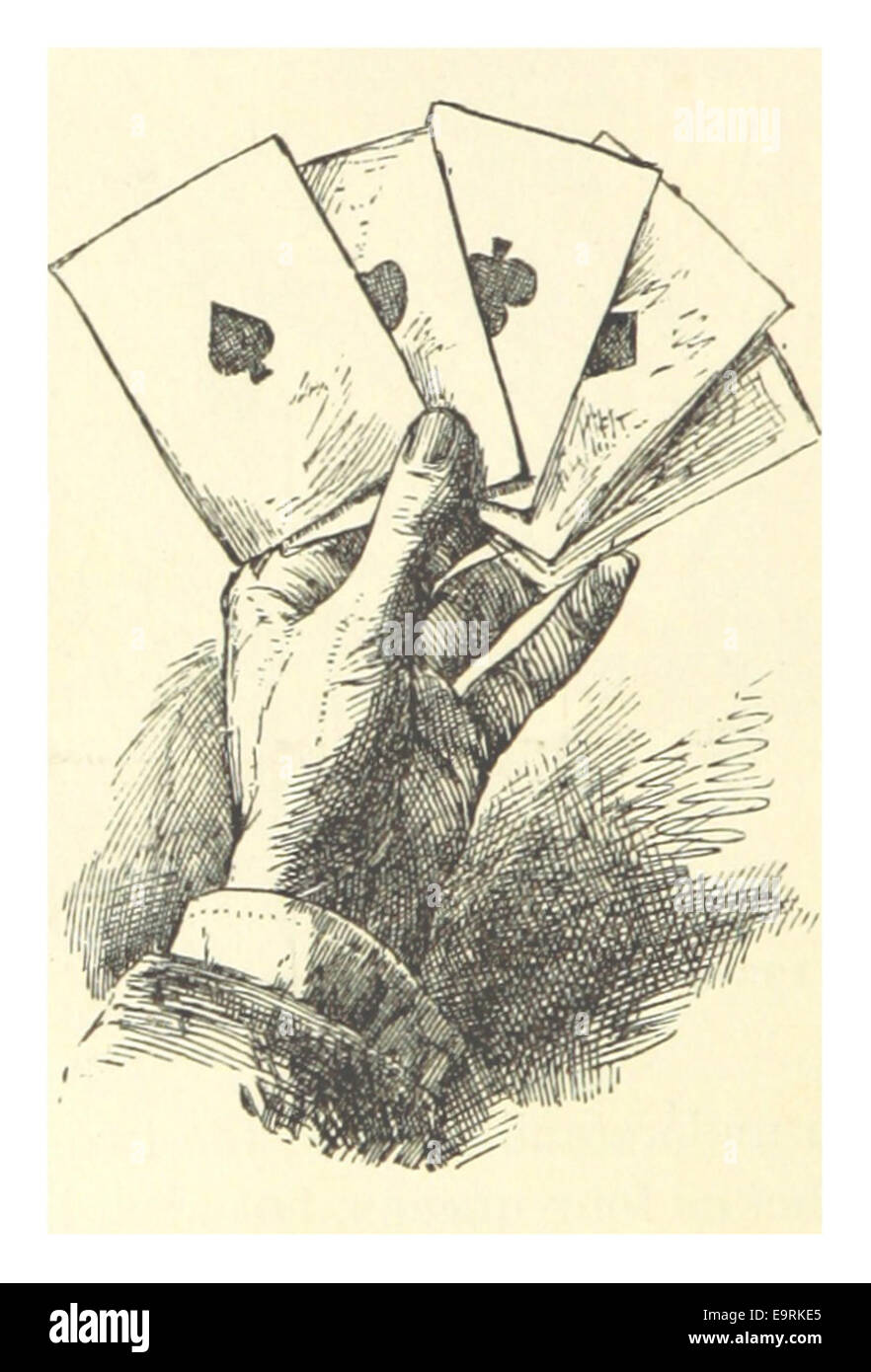 MARK TWAIN(1883) p404 - A WINNING HAND Stock Photo - Alamy