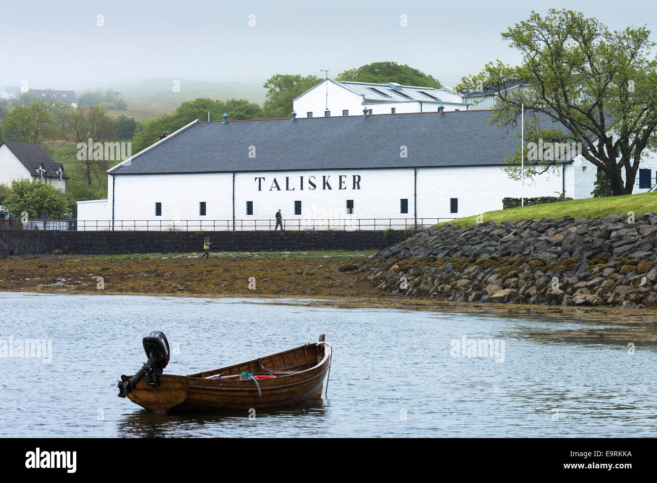 Talisker Single Malt Whisky Distillery in Carbost on Isle of Skye ...
