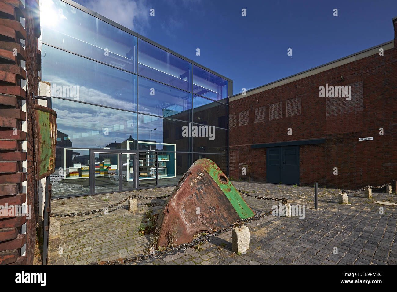 Windstärke 10, shipwreck and fishery museum in Cuxhaven, Germany Stock ...