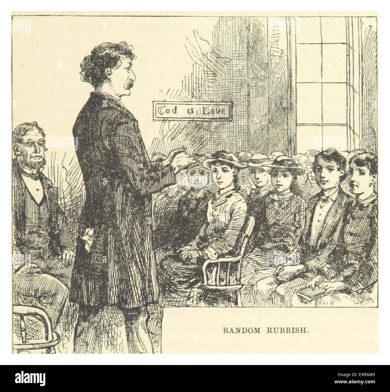 MARK TWAIN(1883) p545 - RANDOM RUBBISH Stock Photo - Alamy