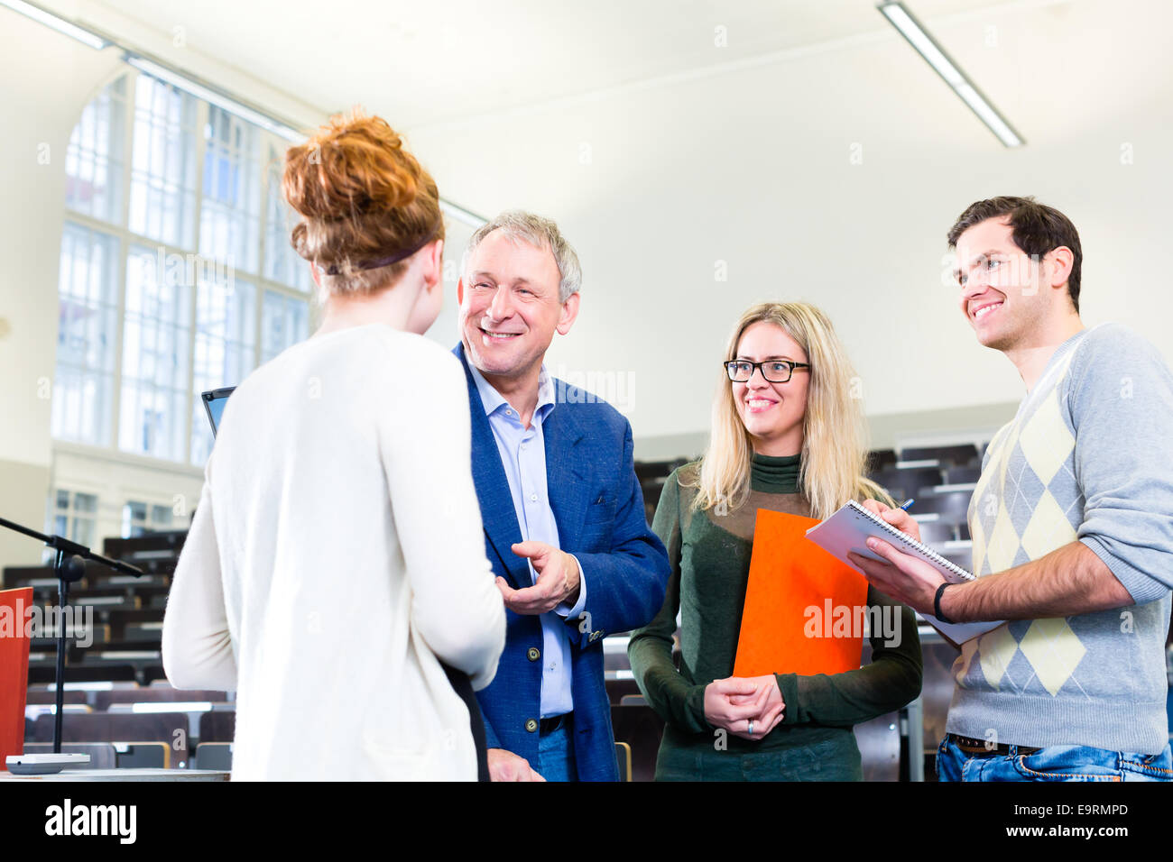 Professor at university hi-res stock photography and images - Alamy