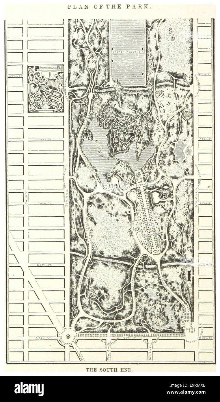 The 1869 map from the 'NYC-Central Park' publication on page 018 ...